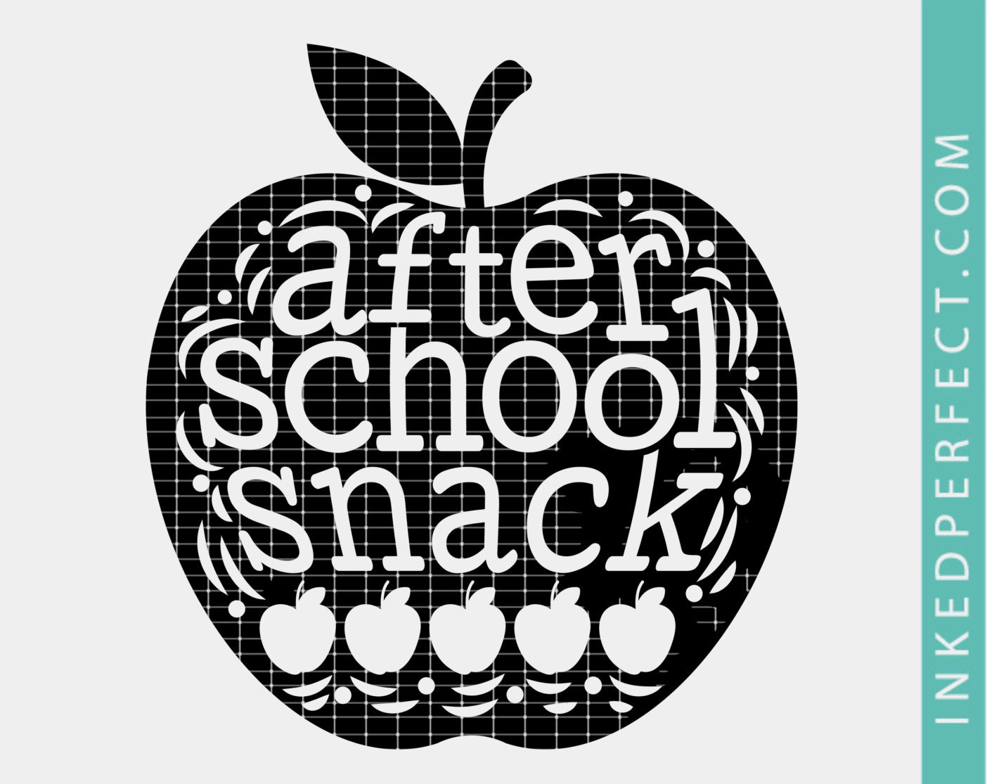 After School Snack Svg Bundle Apple Shaped Printable T-shirt - Etsy