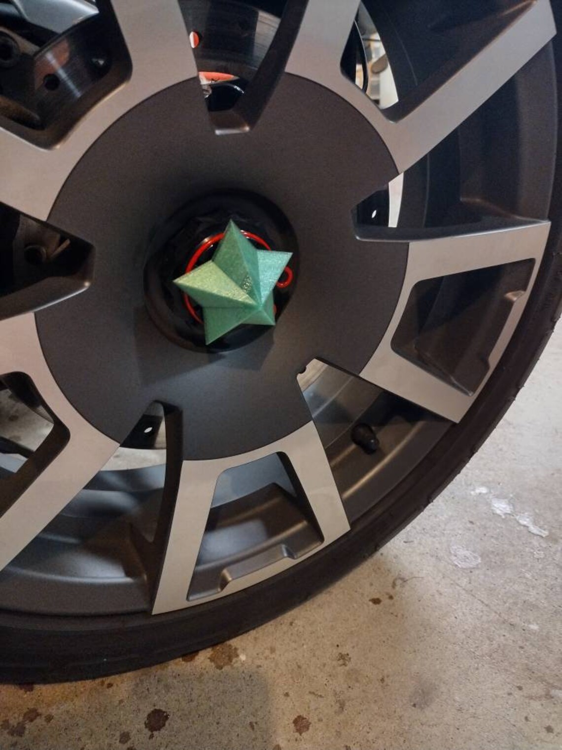 Can-am Ryker 5-point Star Wheel Center Cap Set With Mounts - Etsy