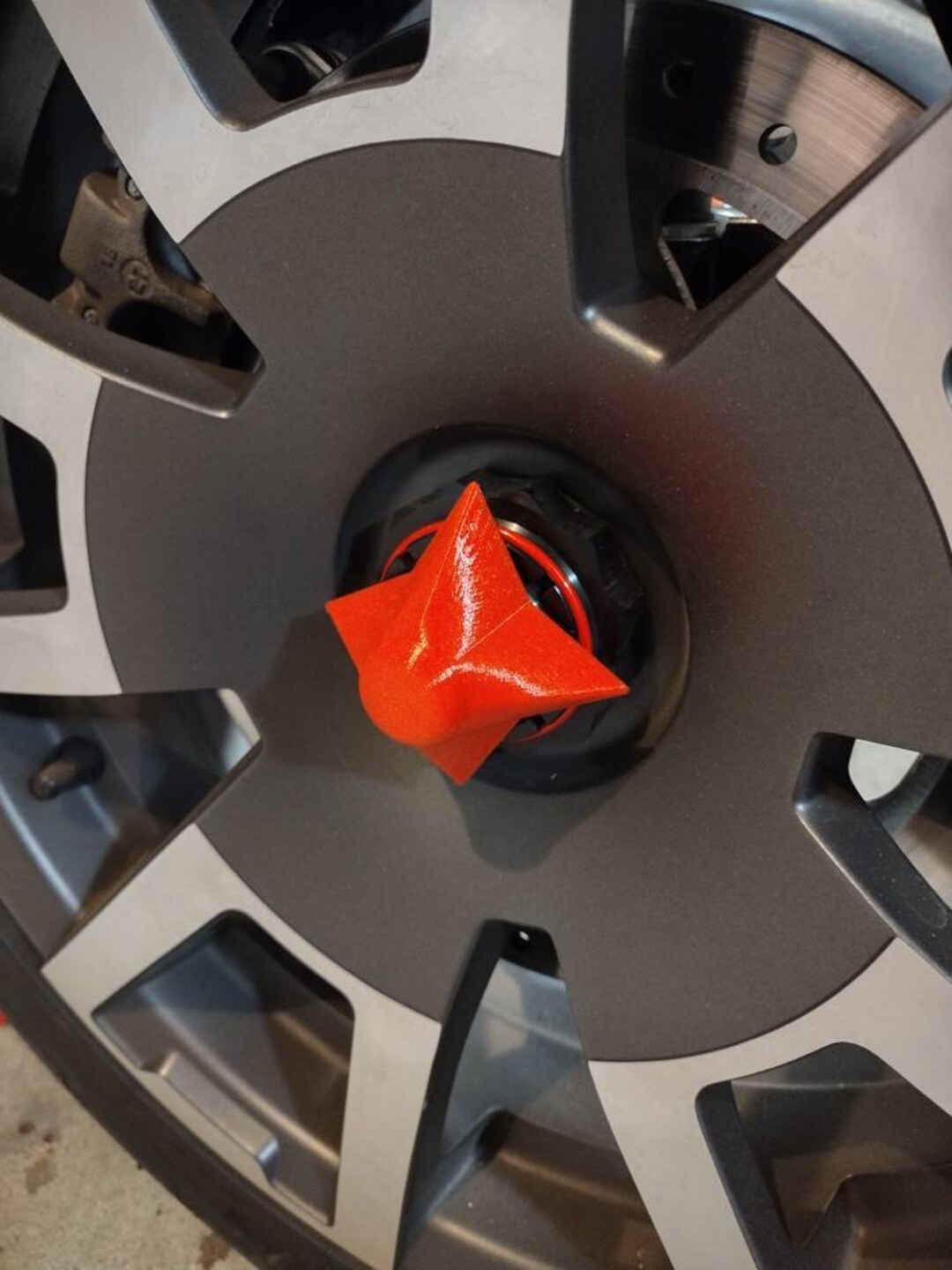 Can-am Ryker (quad Star) Wheel Center Cap Set With Mounts (3 Piece Set ...