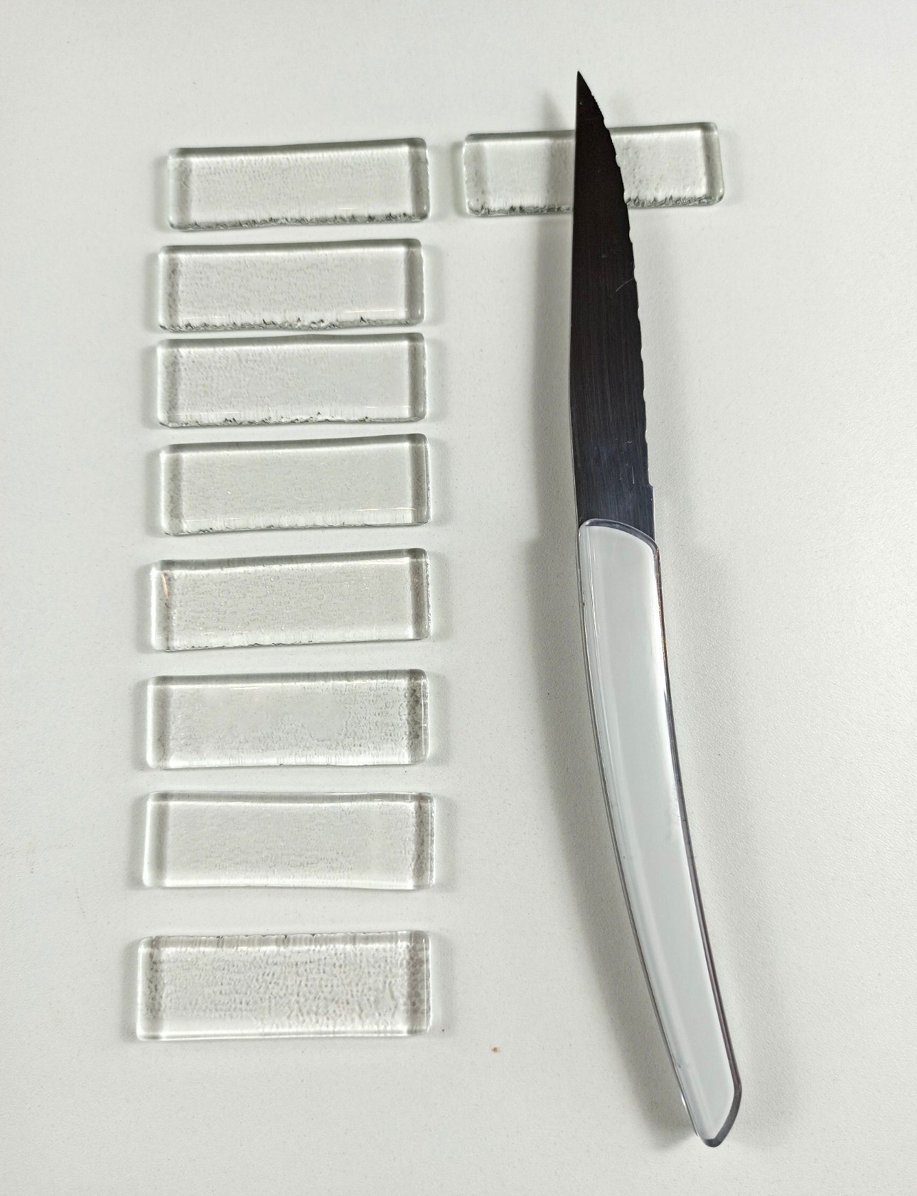 Fused Glass Knife Holder Set for Table Decor - Etsy