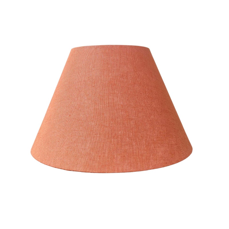 Orange Lampshade - Etsy UK