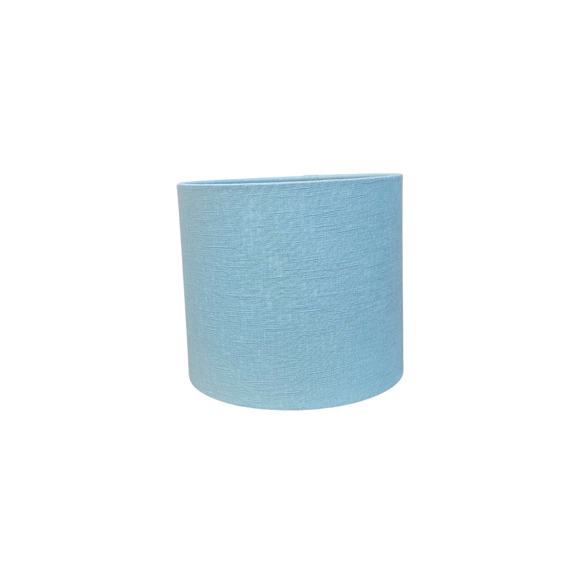 Light Blue Drum Lampshade Table Lamp / Ceiling - Etsy