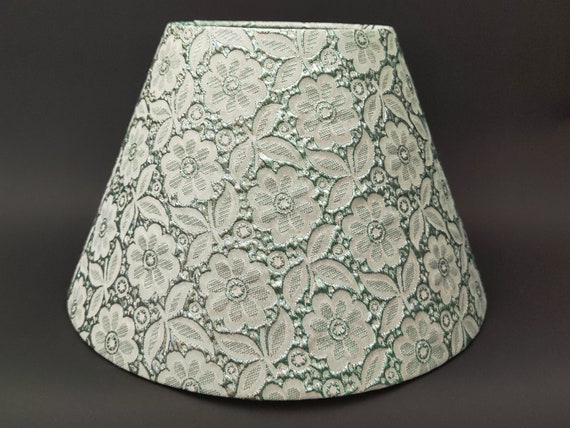 Silver Mint Coolie Lampshade | Etsy