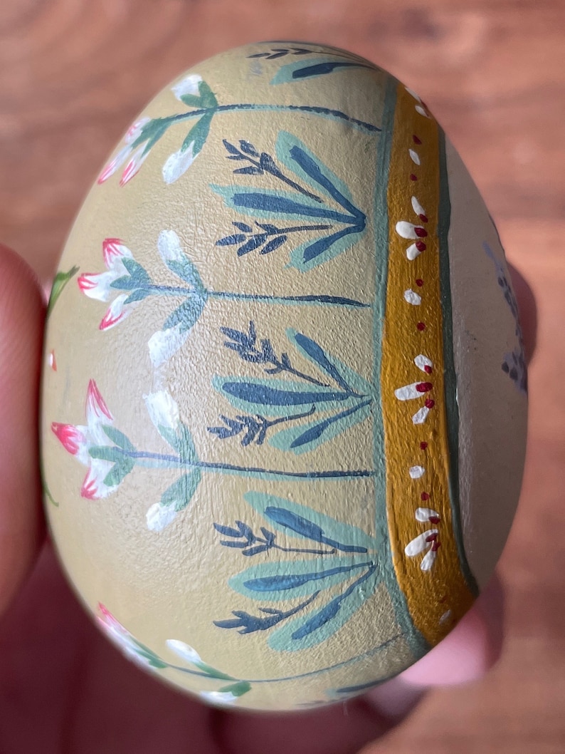Hand Painted Easter Egg - Etsy
