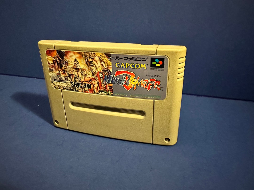 Muscle Bomber by Capcom for the Super Famicom Game System Cartridge ...
