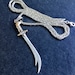 Sterling Silver Sword Pendant & Kings Chain Necklace Handmade Jewelry ...
