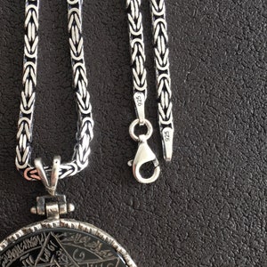 Handmade Seal of Solomon Talisman Pendant Black Onyx Sterling 925 ...