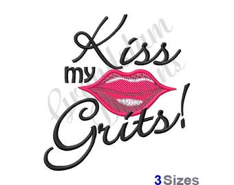 Kiss my grits | Etsy