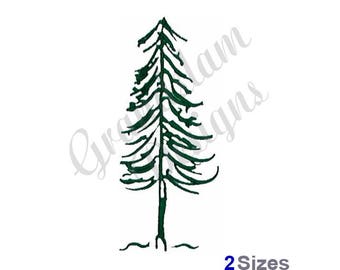 Pine tree design | Etsy