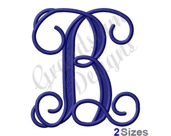 Monogram letter b | Etsy