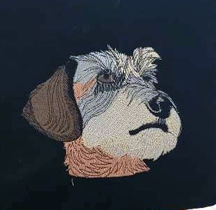 Dachshund Dog Face - Machine Embroidery Design, Embroidery Designs ...