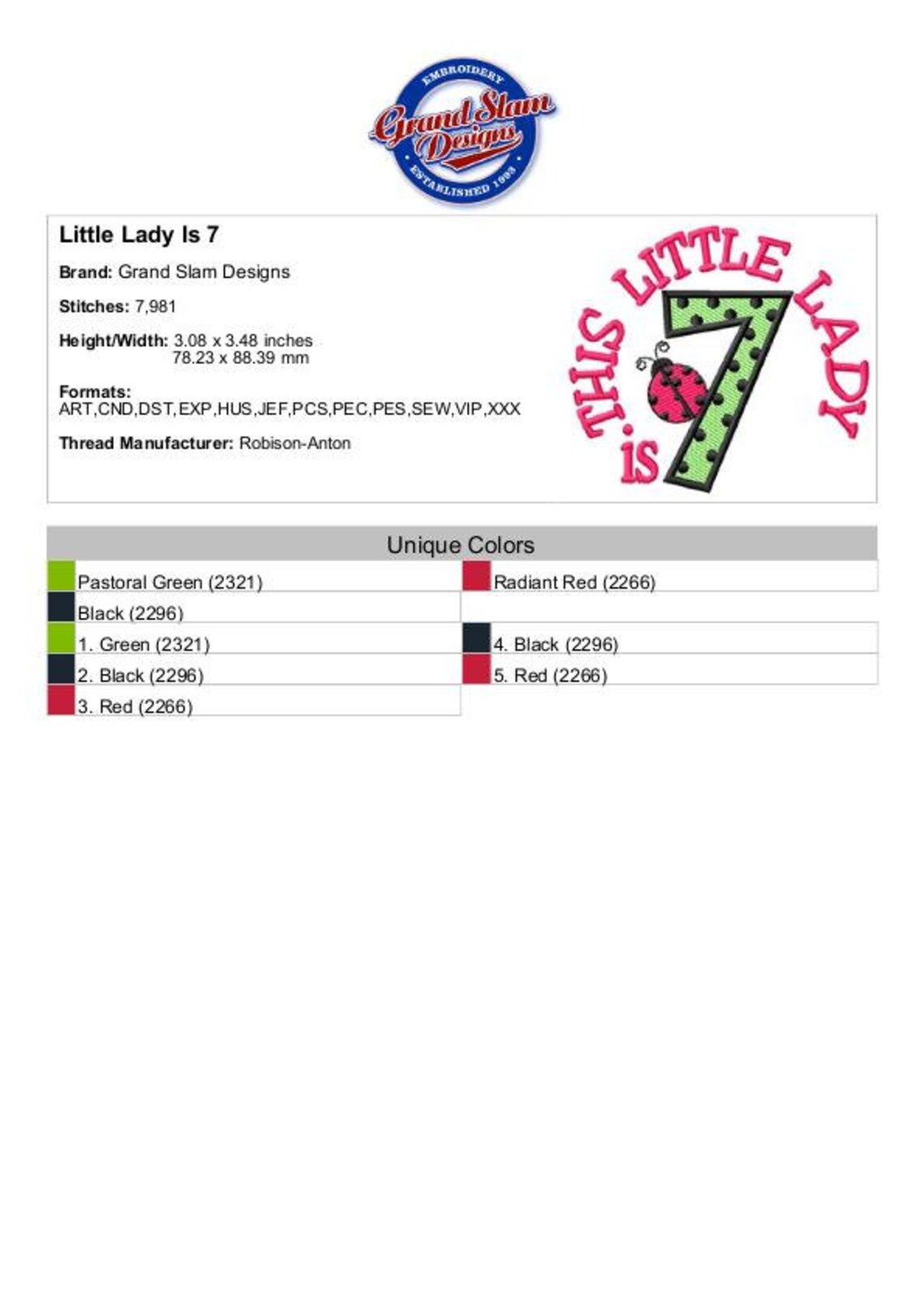 Birthday Seven Machine Embroidery Design Embroidery | Etsy