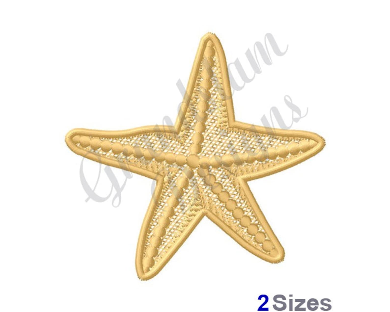 Fsl Starfish Machine Embroidery Design Embroidery Designs - Etsy