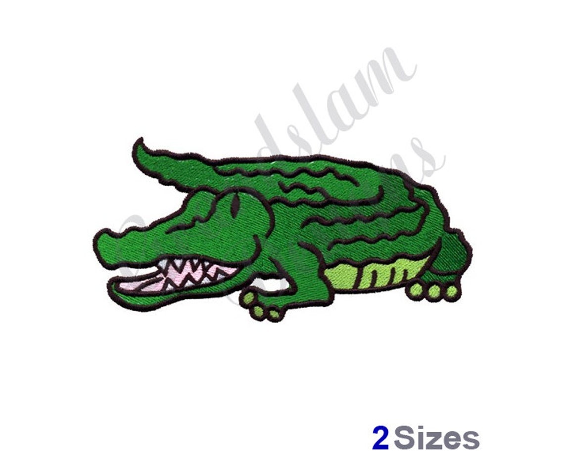 Gator Alligator Machine Embroidery Design - Etsy