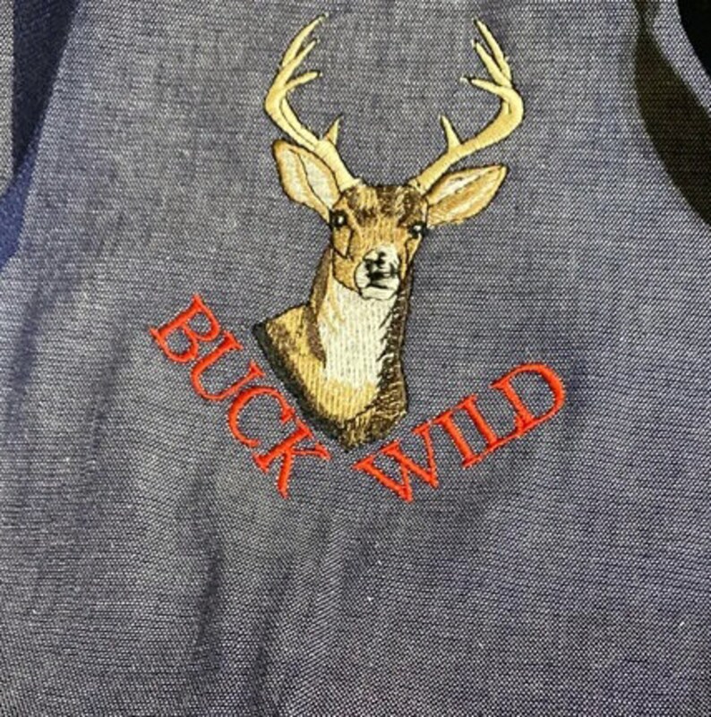 Deer Buck Wild Machine Embroidery Design - Etsy