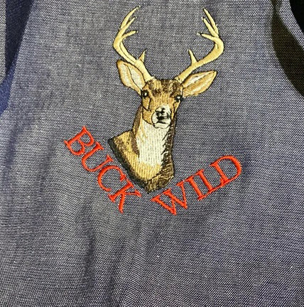 Deer Buck Wild - Machine Embroidery Design - Etsy