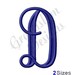 Vine Monogram Letter D Machine Embroidery Design - Etsy