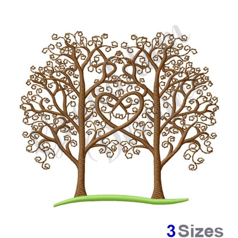 Carved Heart Tree - Etsy