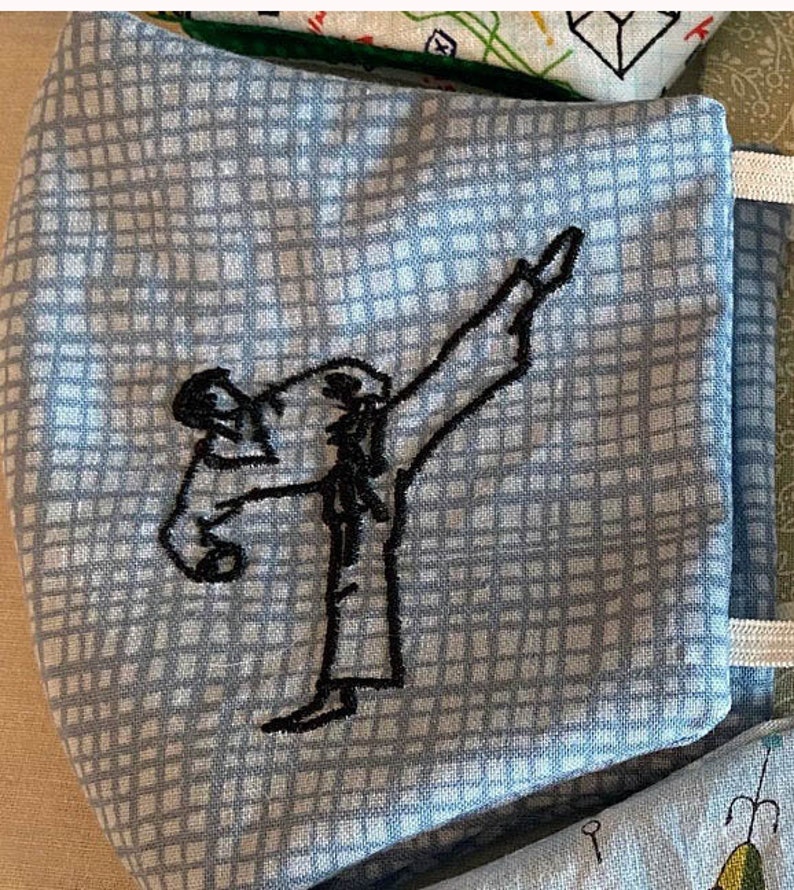 Martial Arts Karate Kick Machine Embroidery Design, Embroidery Designs ...