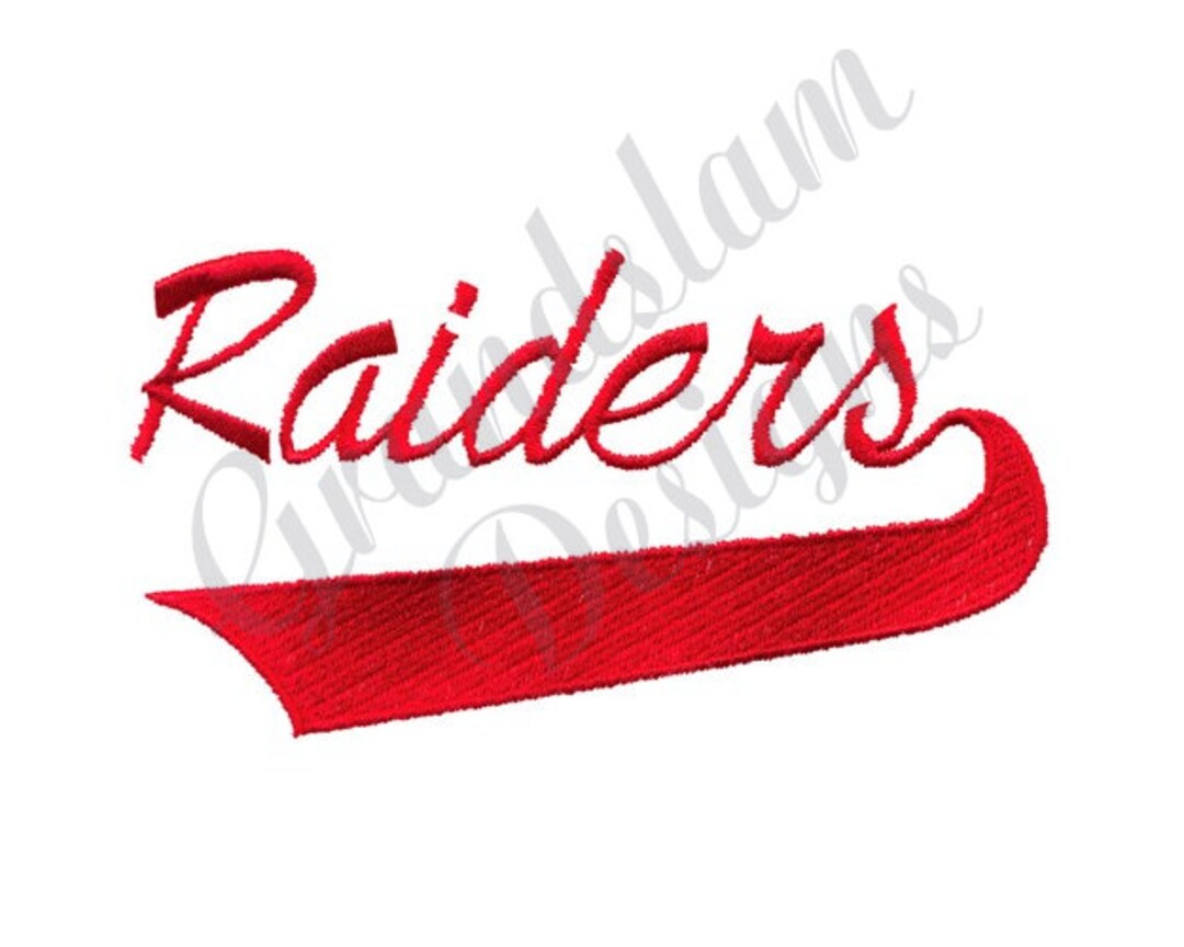 Raiders - Machine Embroidery Design - Etsy