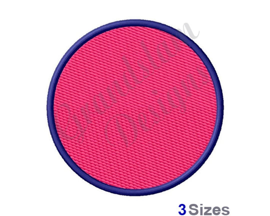 Filled Circle - Machine Embroidery Design, Embroidery Designs, Machine ...