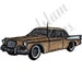 Studebaker Golden Hawk Car Machine Embroidery Design - Etsy