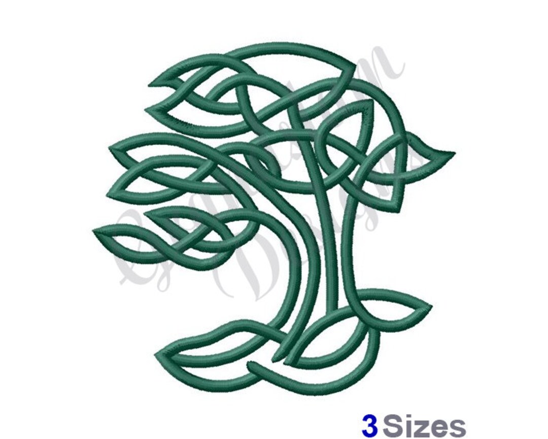 Celtic Tree of Life - Machine Embroidery Design, Embroidery Designs ...