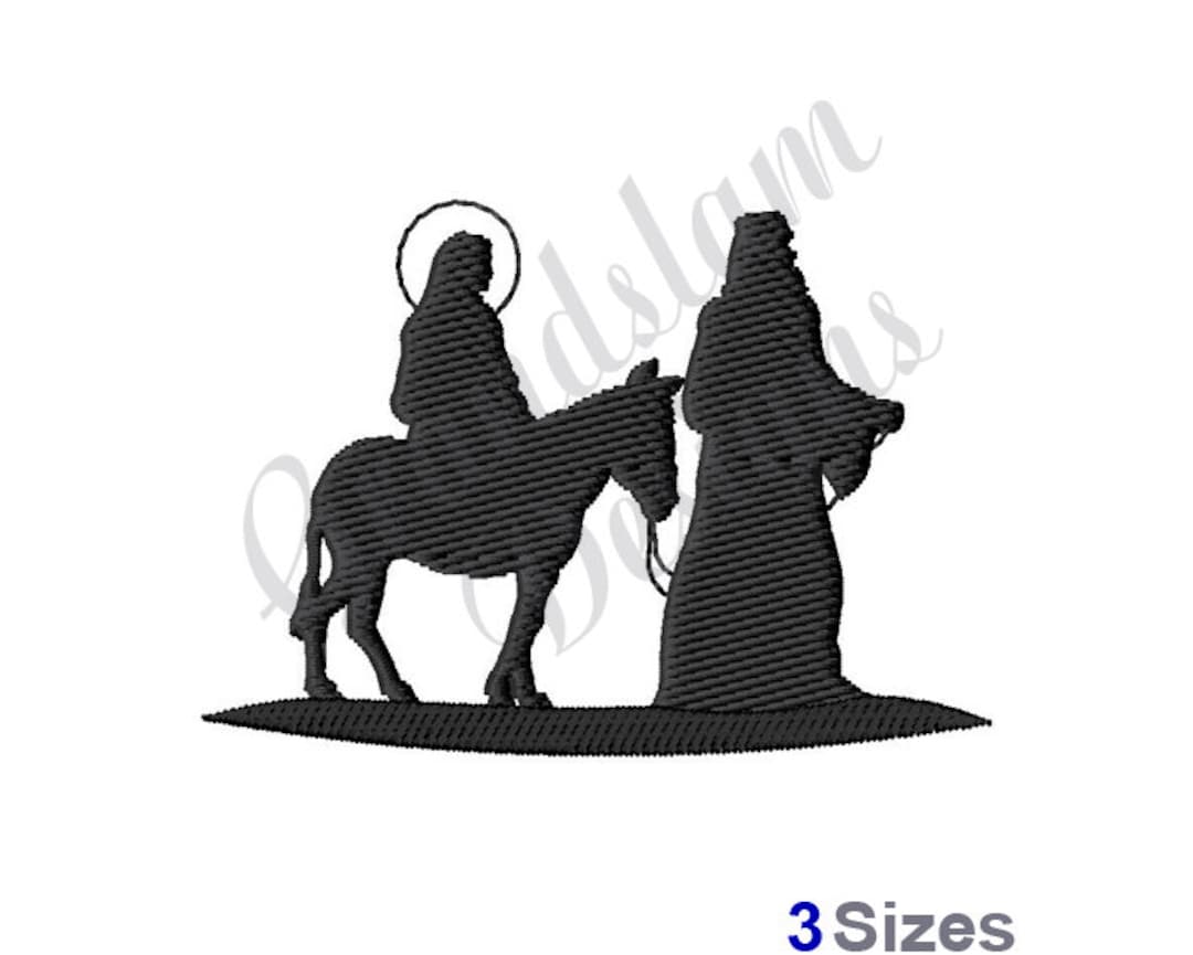 Road to Bethlehem Machine Embroidery Design, Embroidery Designs ...