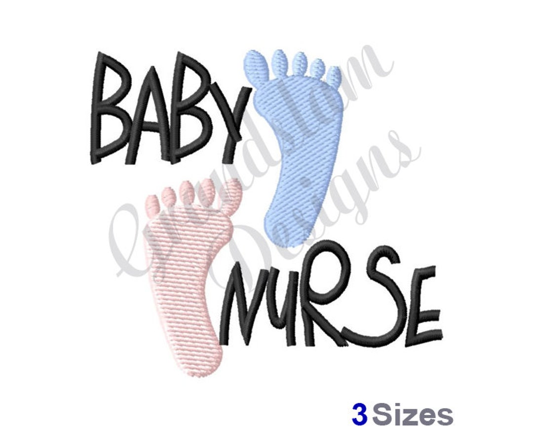 Baby Nurse - Machine Embroidery Design, Embroidery Designs, Machine ...