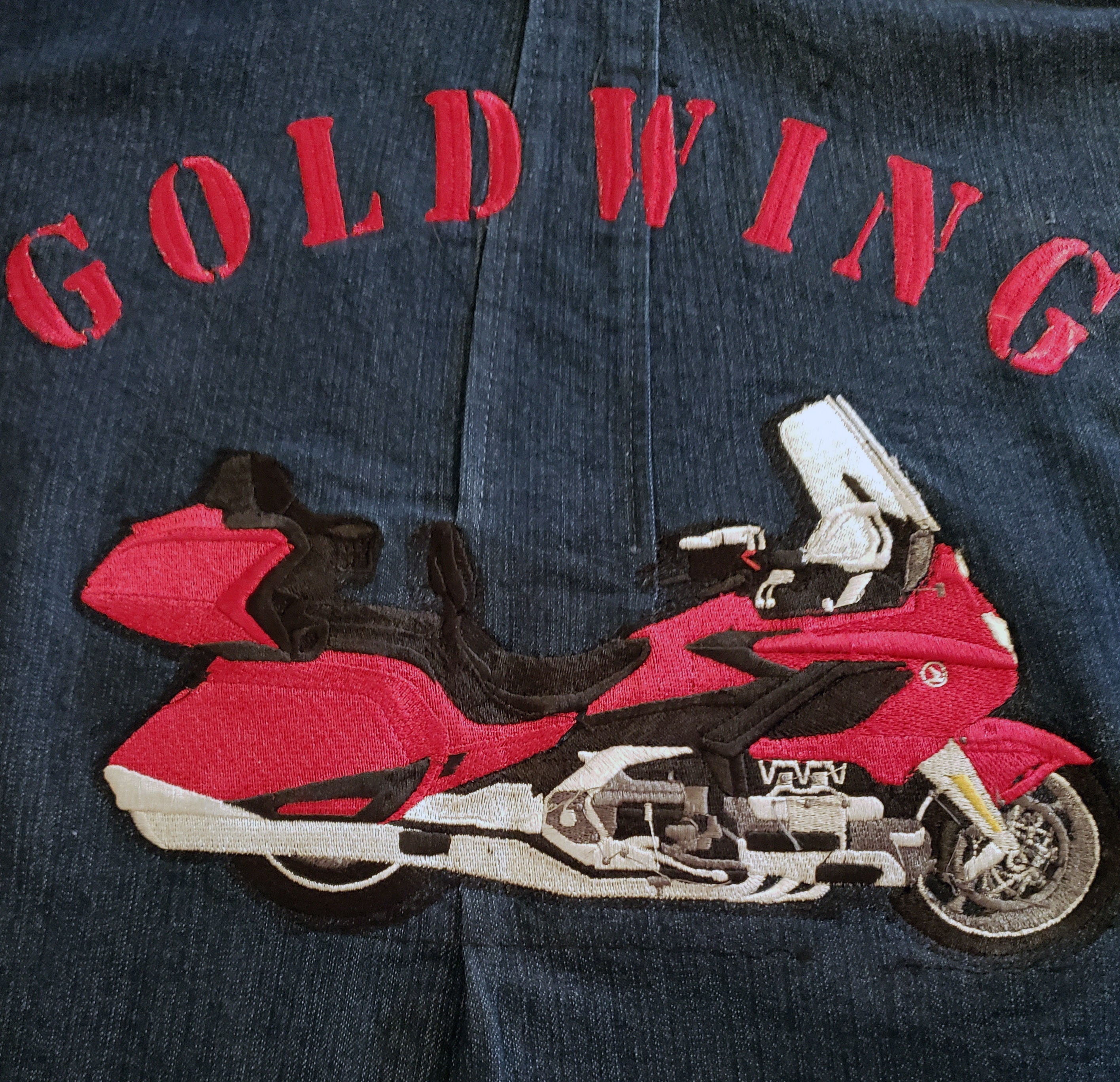 Honda Goldwing Gl1800 Machine Embroidery Design Embroidery - Etsy Canada