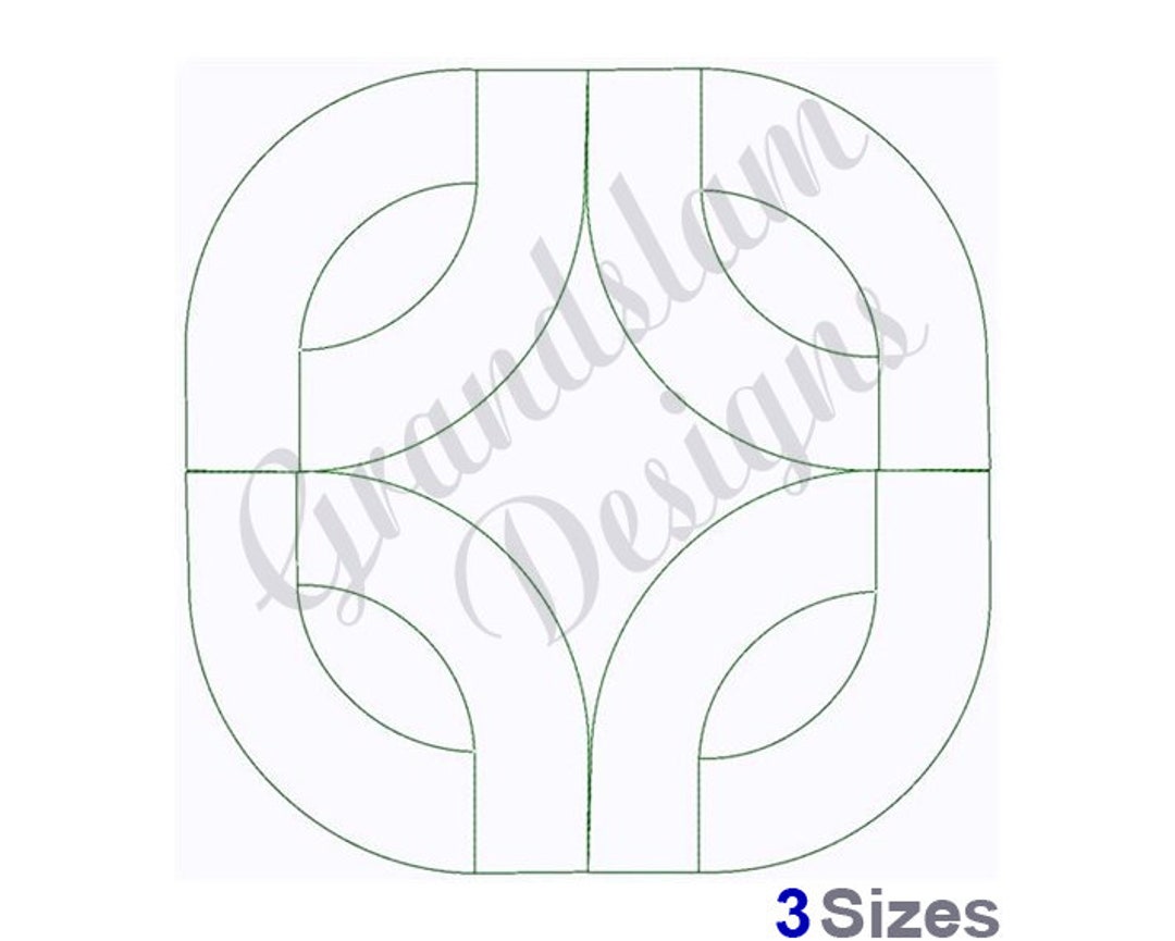 Knot Outline - Machine Embroidery Design, Embroidery Designs, Machine ...