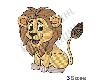 Baby Lion King Machine Embroidery Design | Etsy