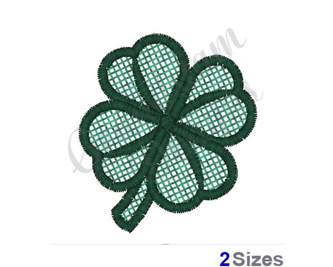 Free Standing Lace Shamrock - Machine Embroidery Design - Etsy