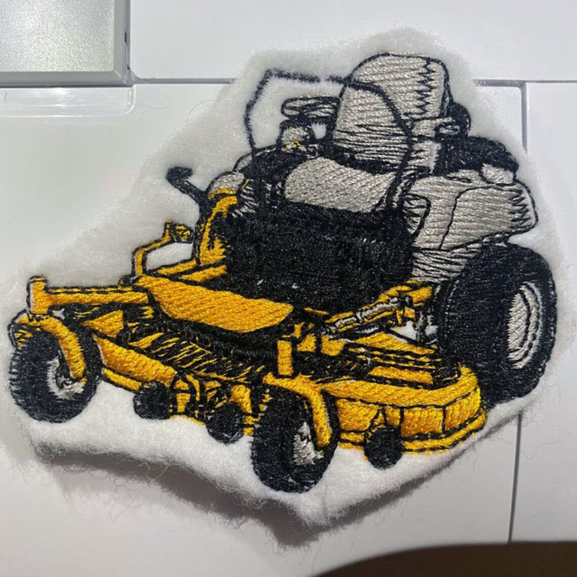 Zero Turn Lawnmower - Machine Embroidery Design, Embroidery Designs ...