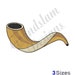 Shofar Music Horn Machine Embroidery Design, Embroidery Designs ...