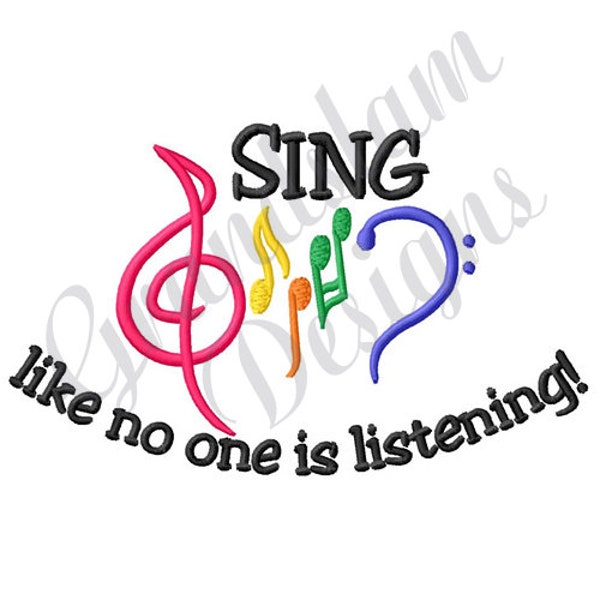 Sing Like No One is Listening - Etsy