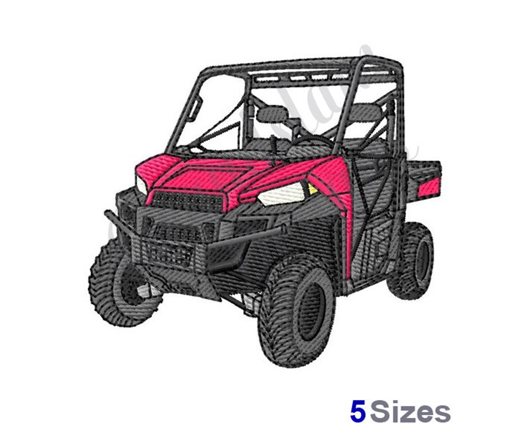 Razor UTV - Machine Embroidery Design, Embroidery Designs, Machine ...