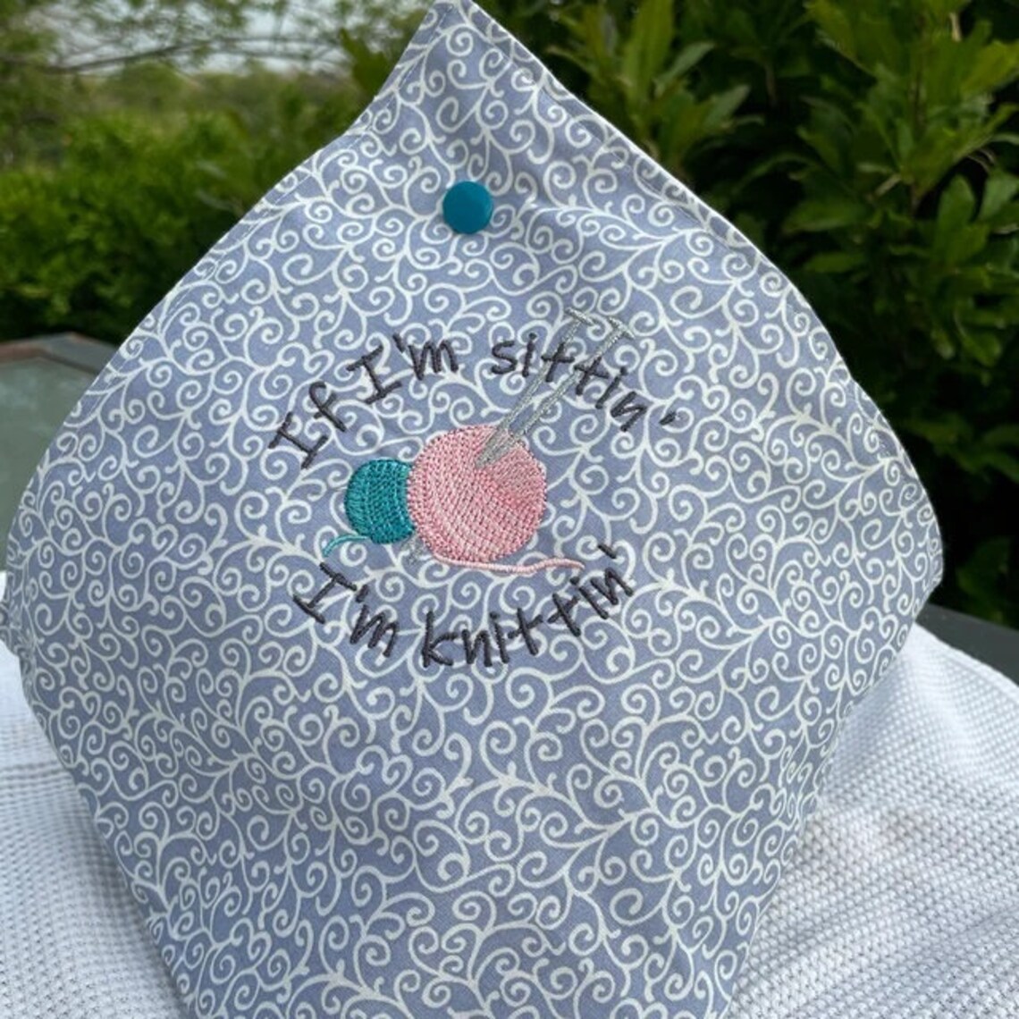 Needles & Yarn - Machine Embroidery Design - Etsy