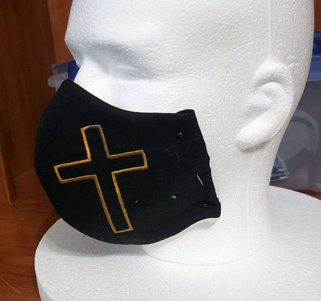Applique Cross - Machine Embroidery Design, Face Mask, Face Cover ...