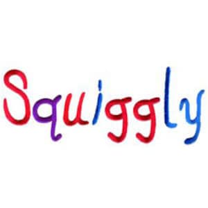 Squiggly Font Machine Embroidery Font - Etsy