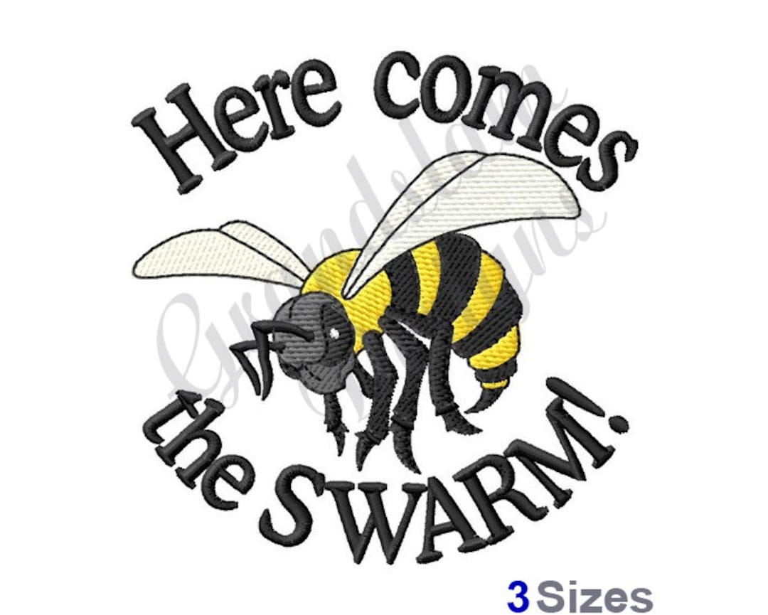 Bee Yellow Jackets - Machine Embroidery Design - Etsy