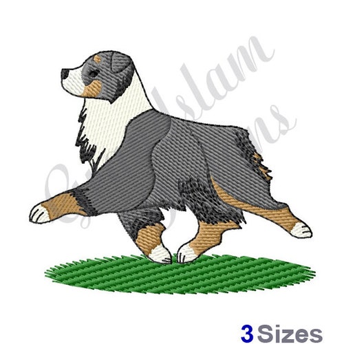 Australian Shepherd Machine Embroidery Animal Dog Design in - Etsy