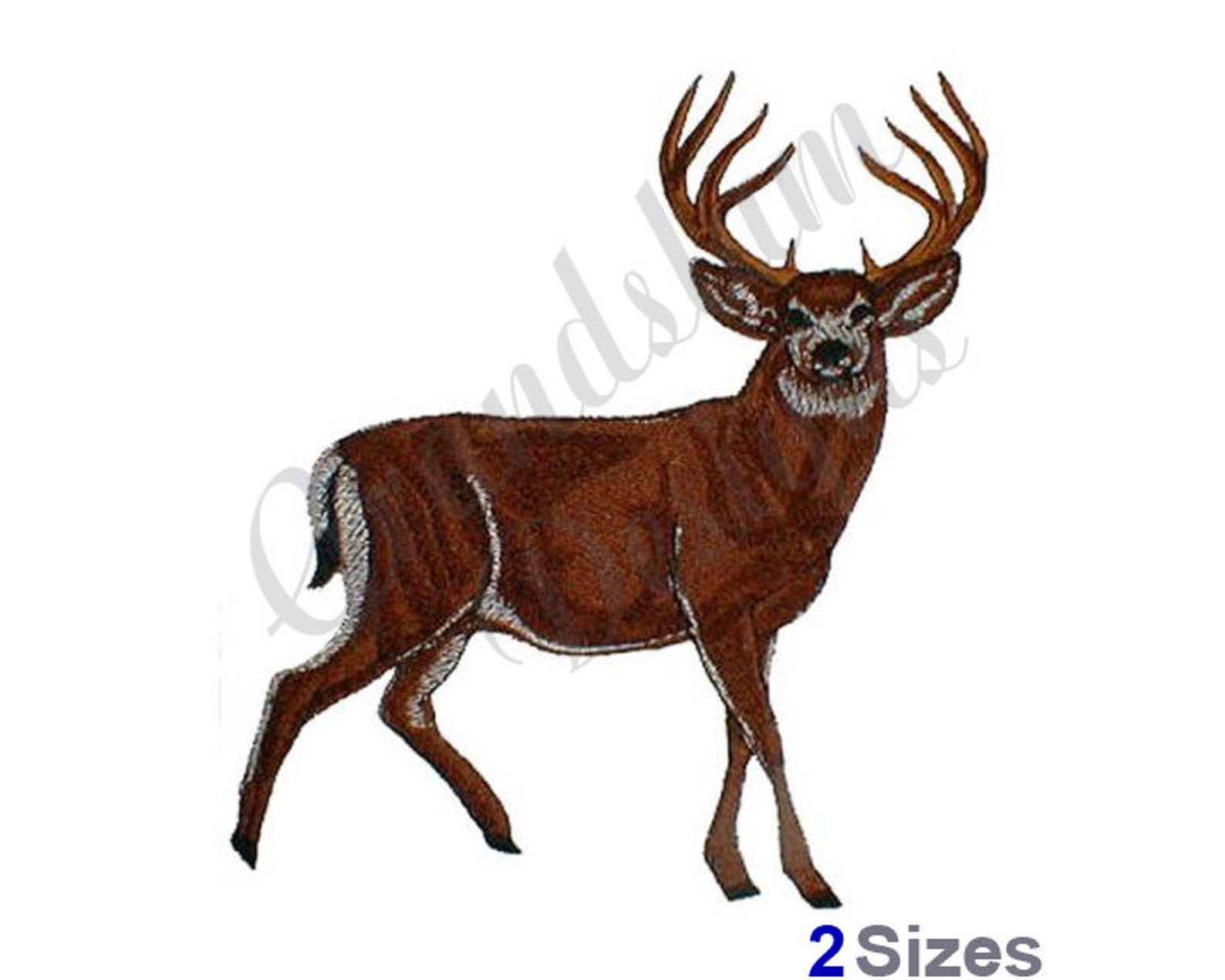 Deer Hunting - Machine Embroidery Design - Etsy