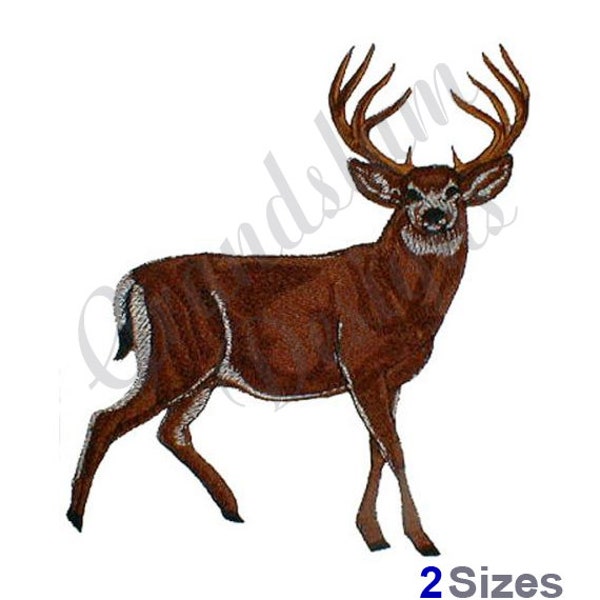 Deer Embroidery - Etsy
