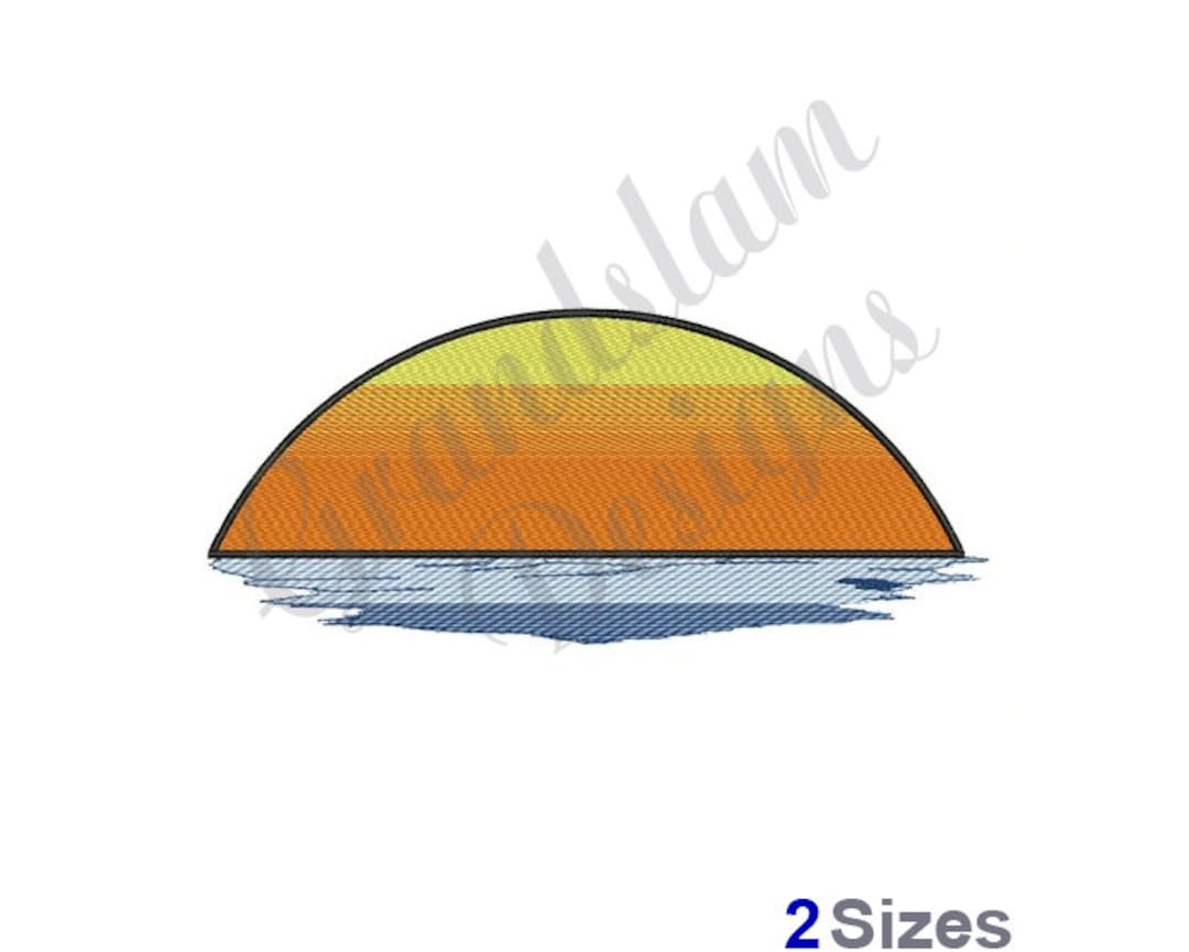 Sunset - Machine Embroidery Design, Embroidery Designs, Machine ...