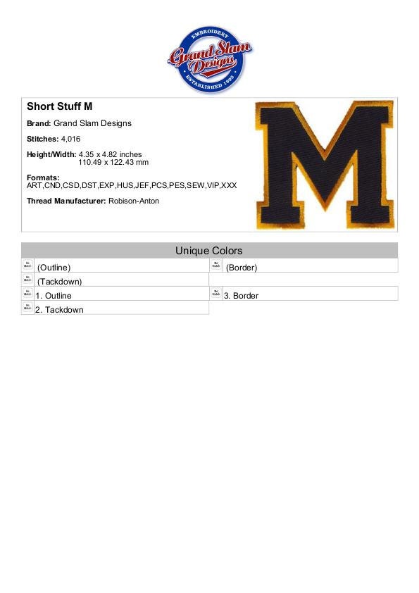 Applique Letter M - Machine Embroidery Design - Etsy