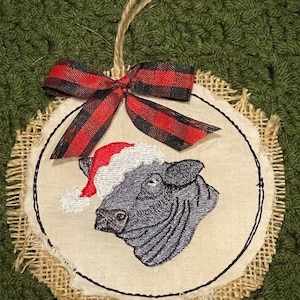 Black Angus Head Machine Embroidery Design, Embroidery Designs, Machine ...