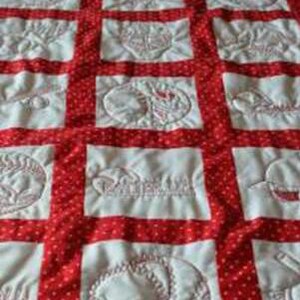 Baseball Outline Redwork Run Stitch- Machine Embroidery Design ...