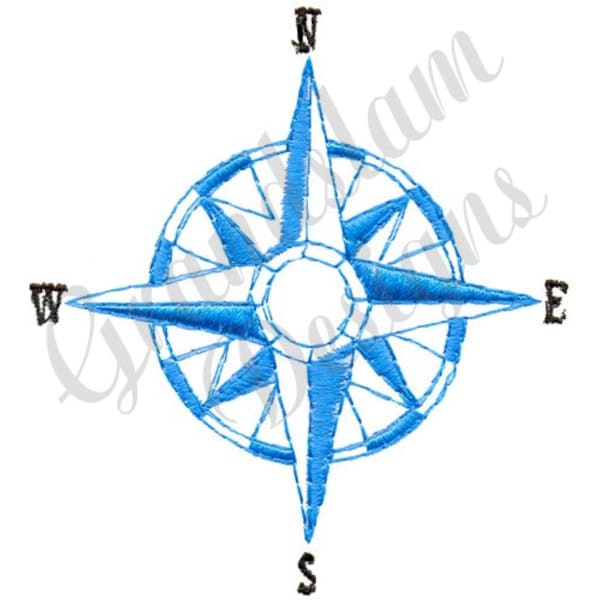 Compass Rose Design - Etsy