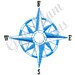 Compass Rose - Machine Embroidery Design - Etsy